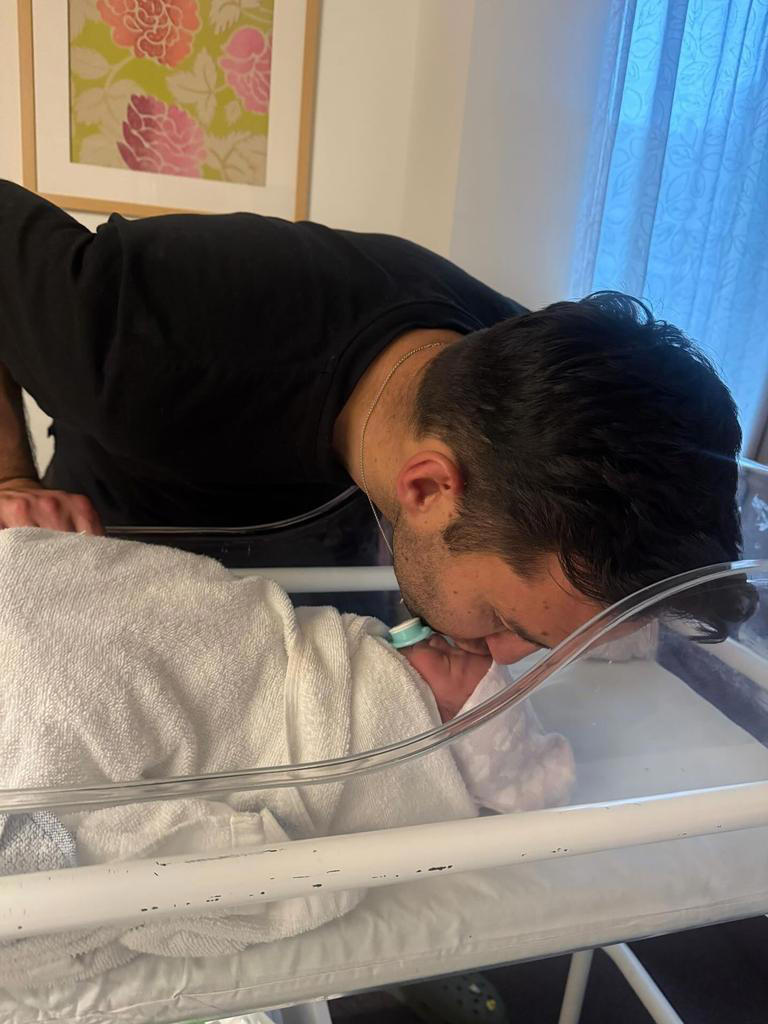 Symbolic detail as MPs welcome baby girl