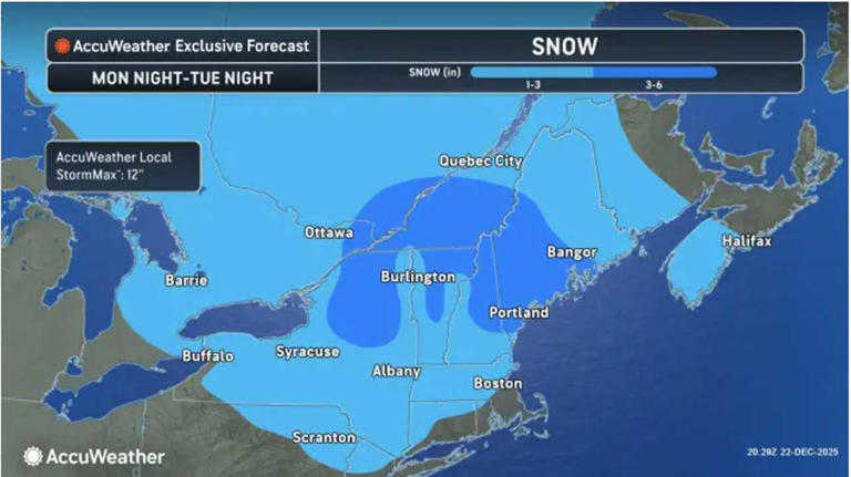 Fast-moving pre-Christmas storm update: Here's new projected timing ...