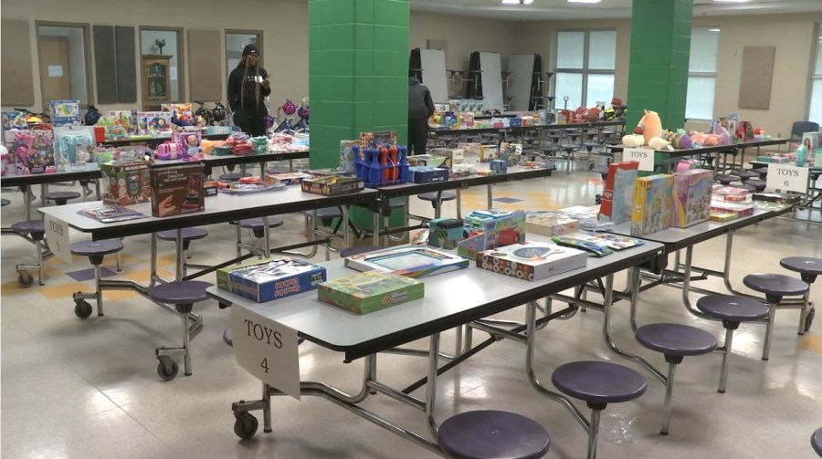 Birmingham City Councilor participates in toy giveaway