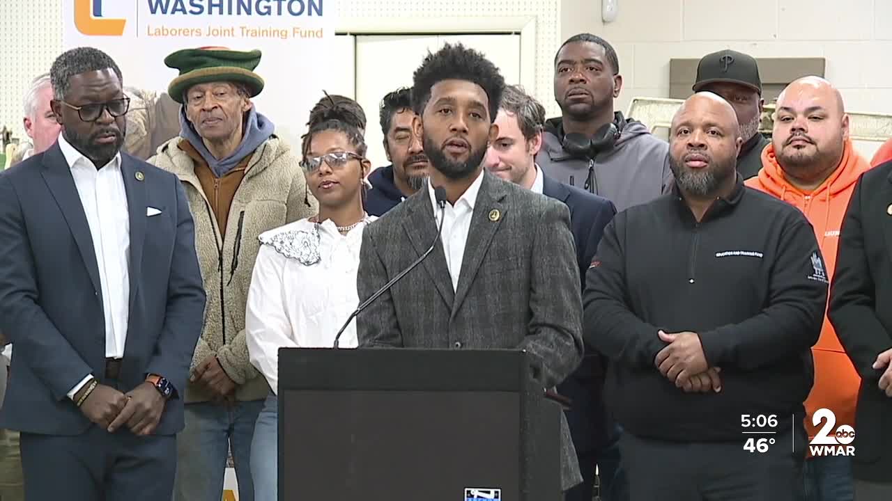 Baltimore announces new labor agreement for infrastructure jobs
