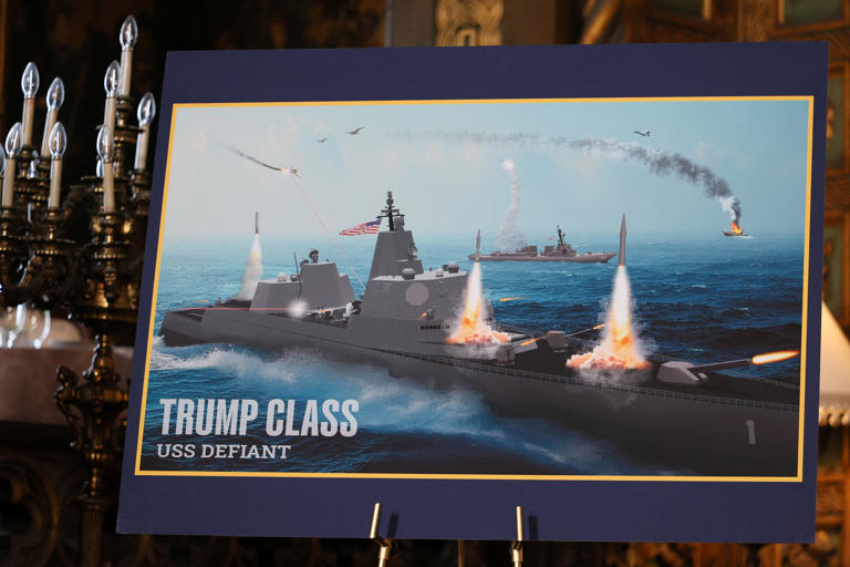 President Trump unveils 100-times-more-powerful 'Golden Fleet' plan