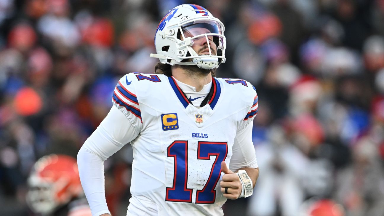 Bills QB Josh Allen day-to-day with right foot injury