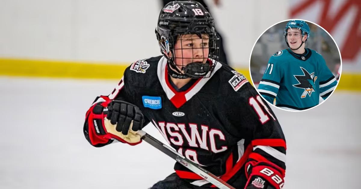 À 13 ans, le jeune frère de Macklin Celebrini fait tourner les têtes
