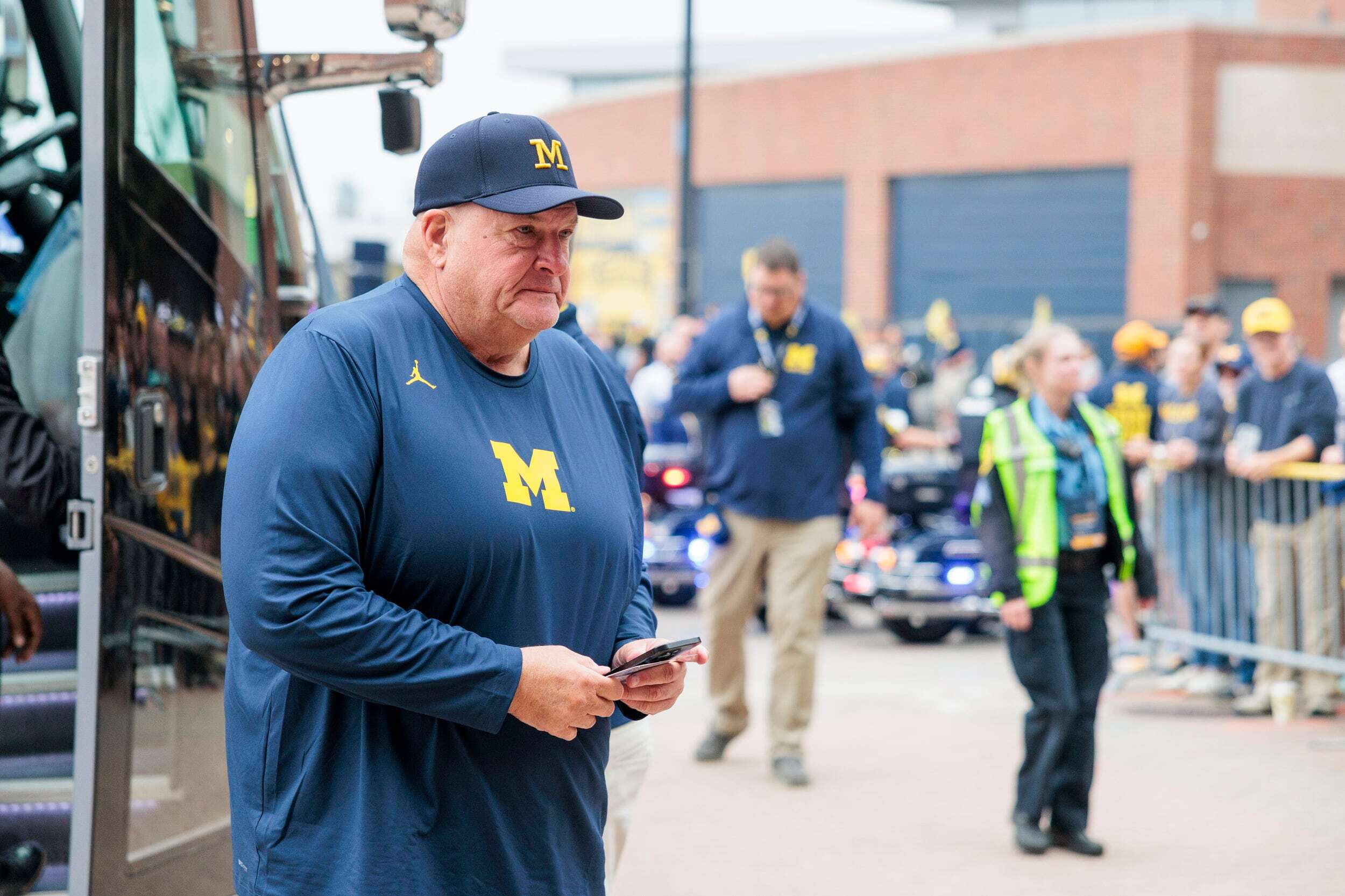 Michigan interim coach Biff Poggi: Sherrone Moore situation 'dead to me'