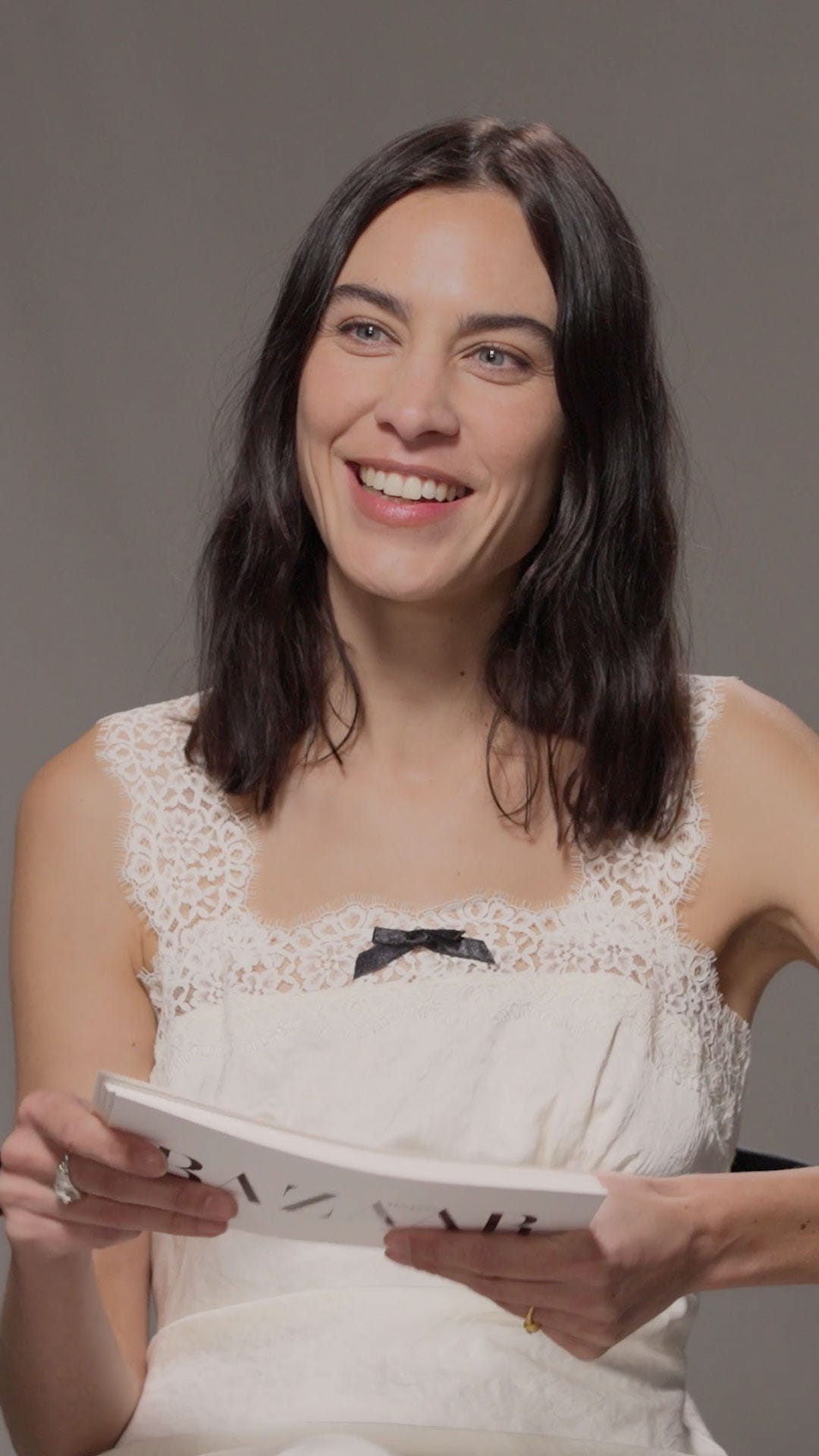 Alexa Chung is going back to the basics