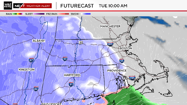 Maps show where storm could bring snow to parts of Massachusetts before ...