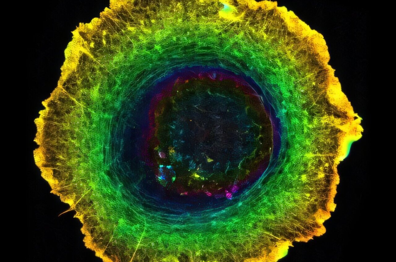 How chirality goes from the molecular level to the cellular one