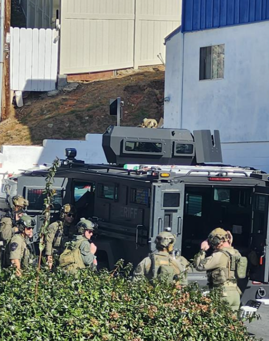 SWAT standoff in Spring Valley, homes evacuated