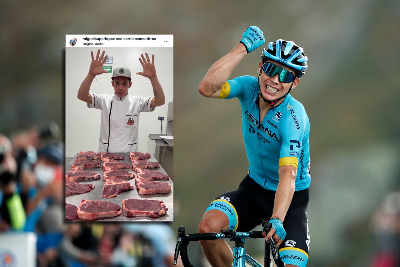 'Meat of champions' – suspended Tour de France stage winner opens ...