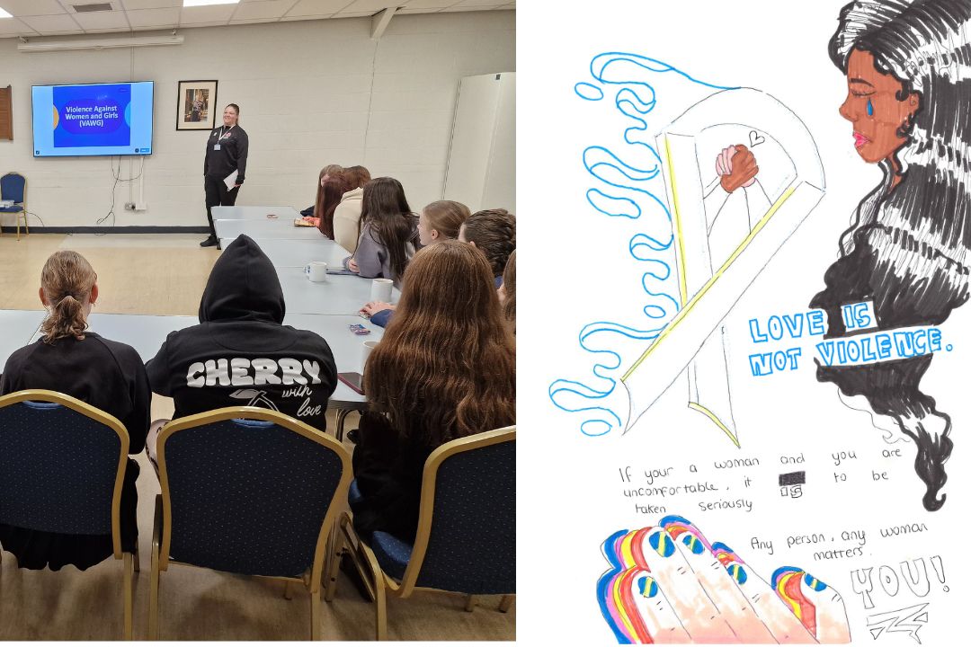 We wanted to create a safe space for young women in Fylde to come along ...