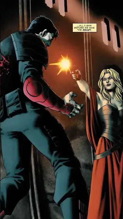 The Punisher's wife comes back to life then asks for a divorce?