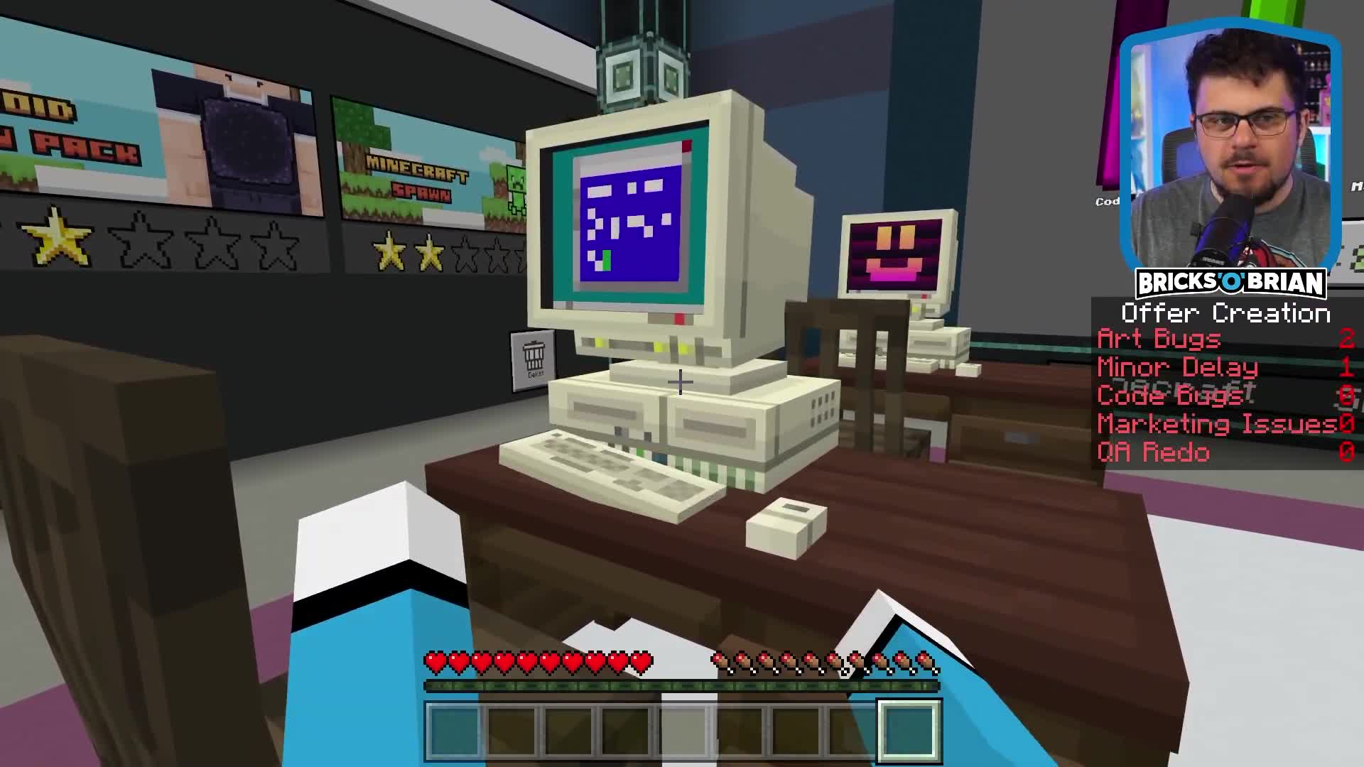 Marketplace creator tycoon - Part 1 - Minecraft with Bricks 'O' Brian