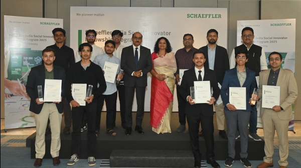 Schaeffler India announces winners of 4th social innovator fellowship