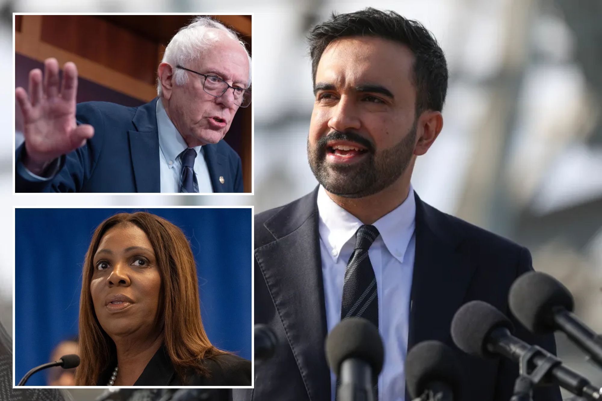 NYC mayor-elect Mamdani to be sworn in by Bernie Sanders and Letitia James