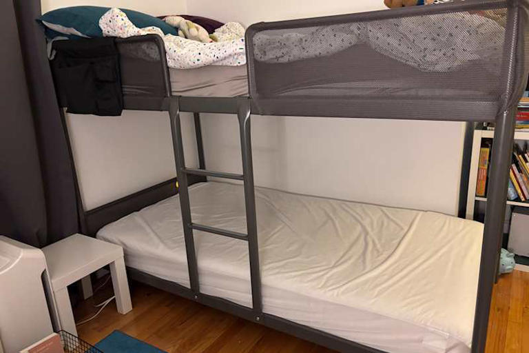 My kids hate going to bed, but they love sleeping on this spring ...