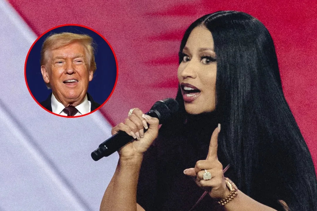 Nicki Minaj praises President Trump at Turning Point USA event hosted ...