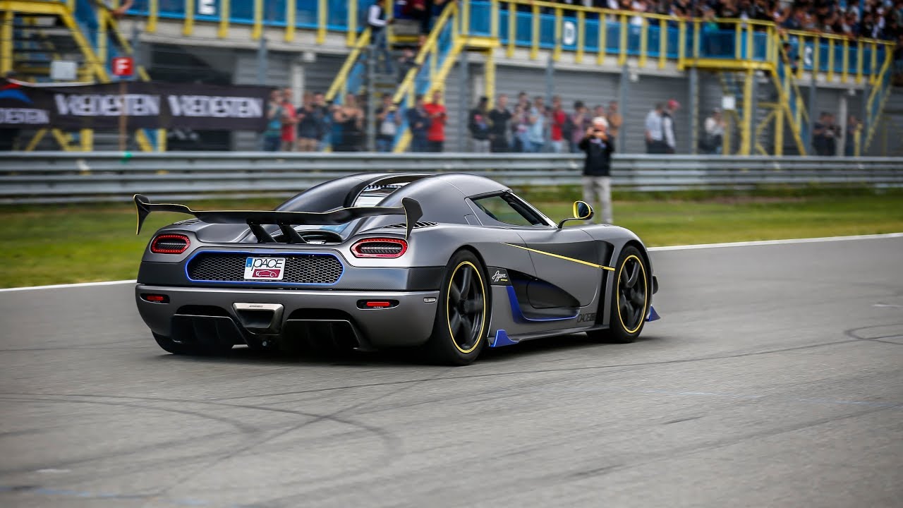 Koenigsegg Agera RS prototype on track