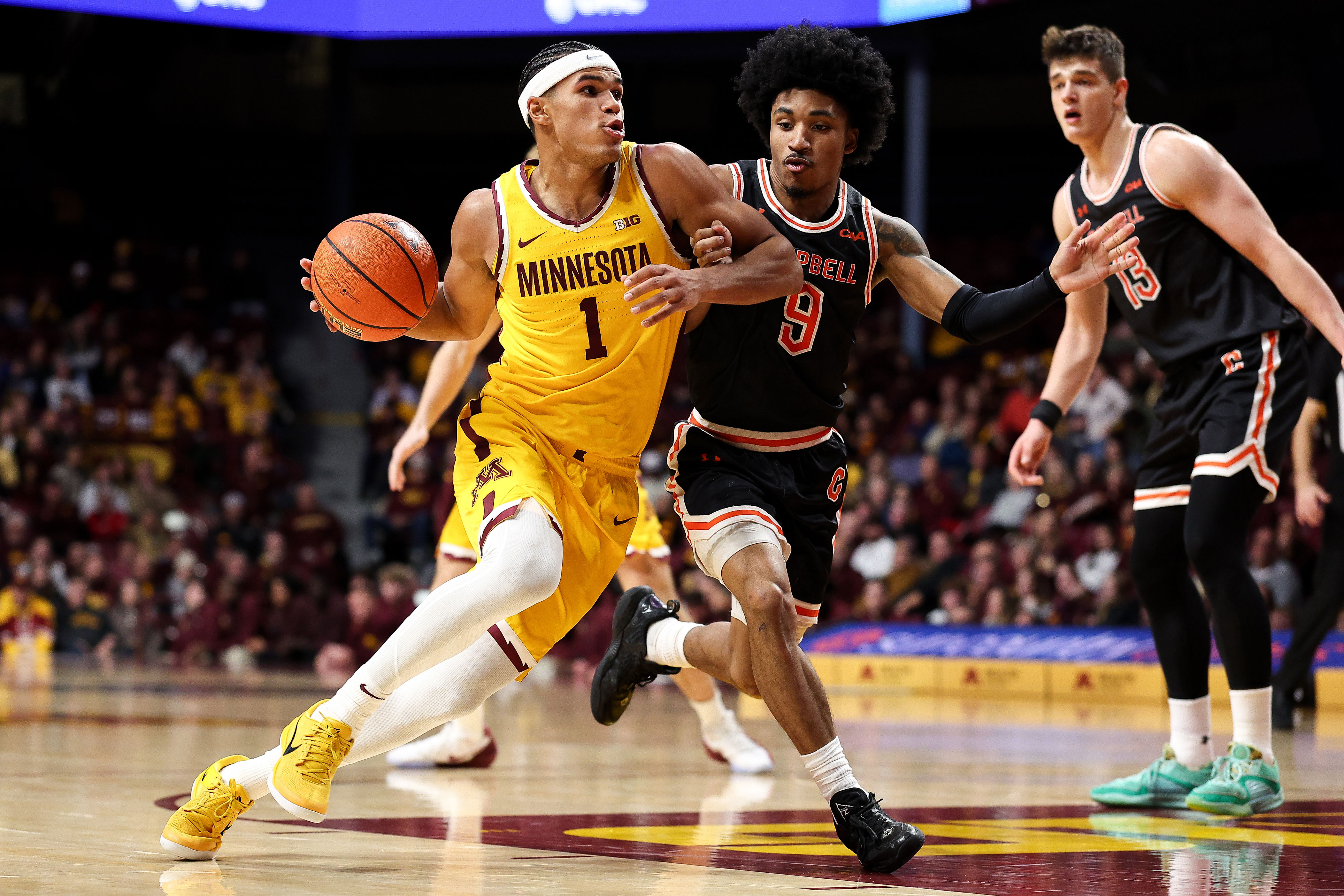 Gophers win 78-50 over Campbell Camels