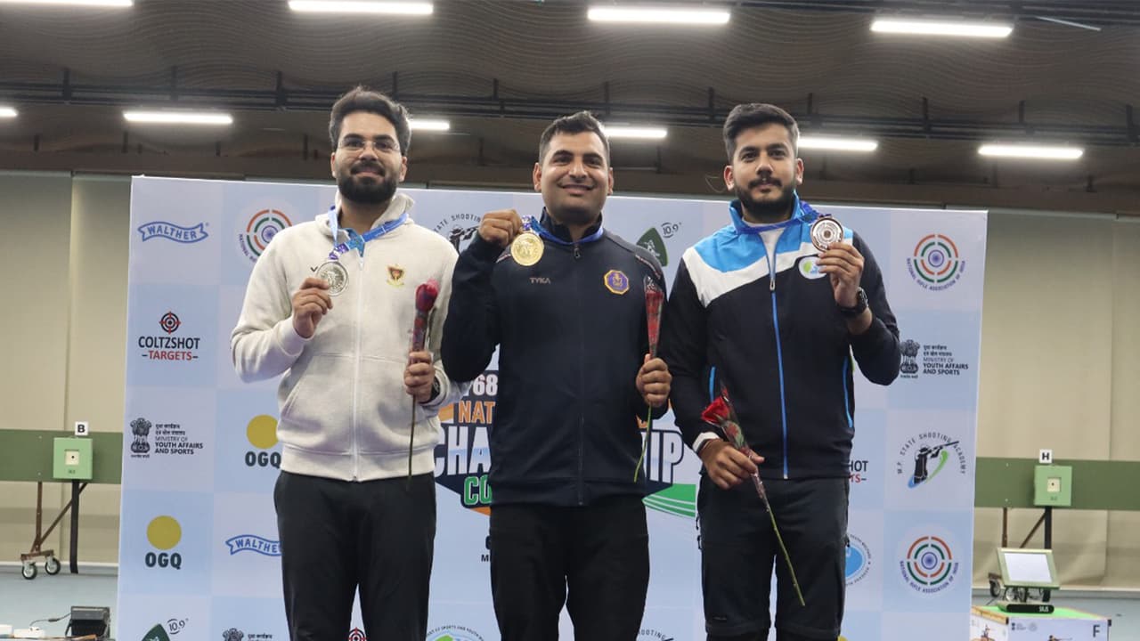 National shooting: Kiran Jadhav pips Arjun Babuta for 10m air rifle gold