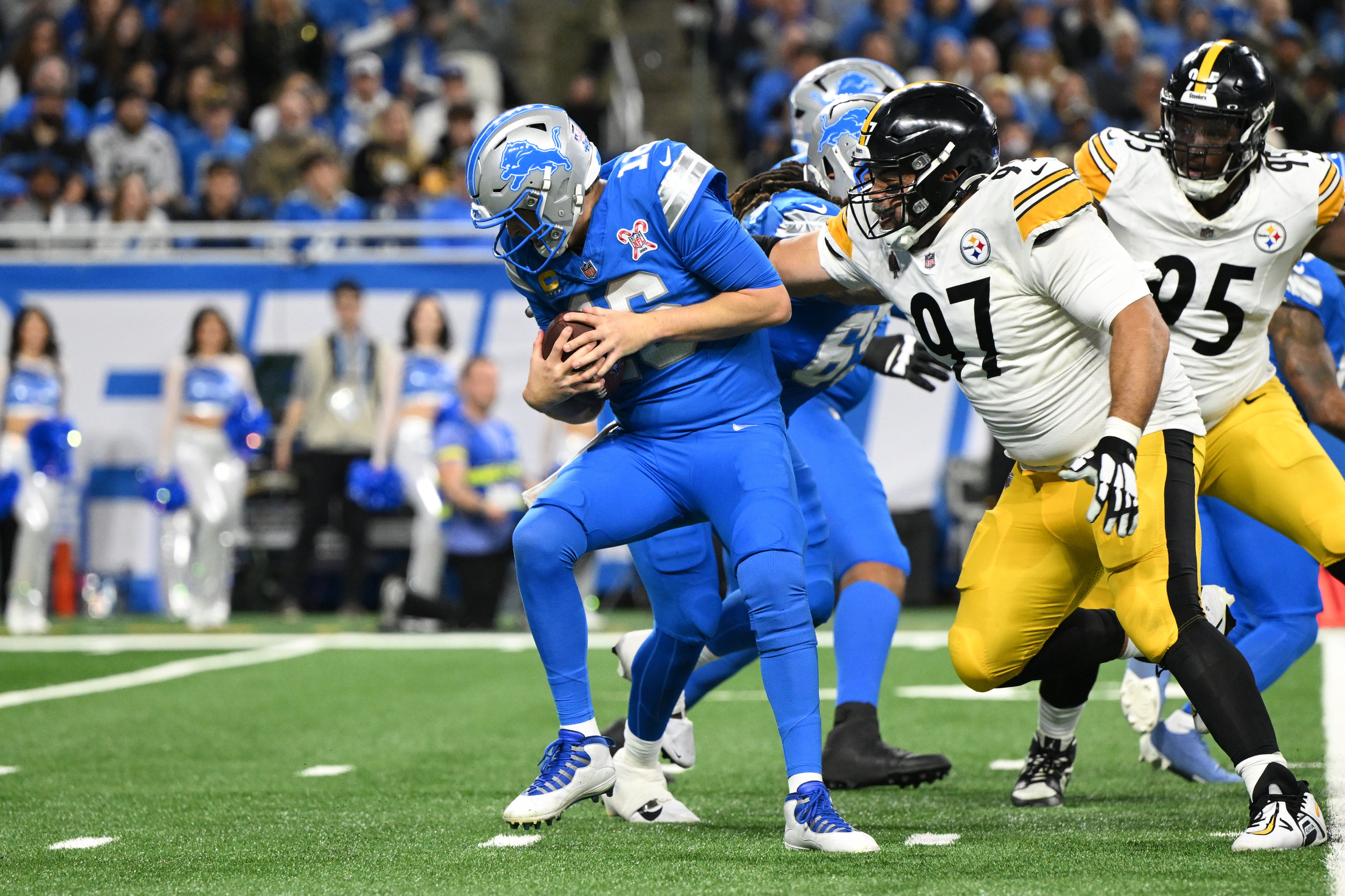 Steelers' Cam Heyward lets Lions know exactly what Pittsburgh's offense ...