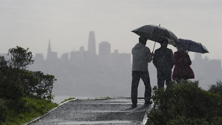 Storm timeline: Heavy rain, damaging winds hit SF Bay Area for ...