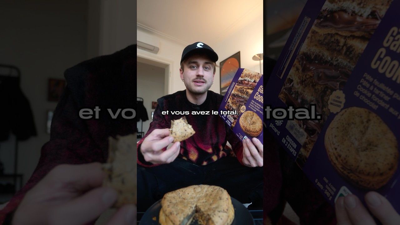 La galette cookie de Picard, je suis choqué 🤯
