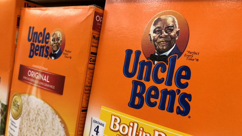Was Uncle Ben a real person and why was he removed from the packaging?