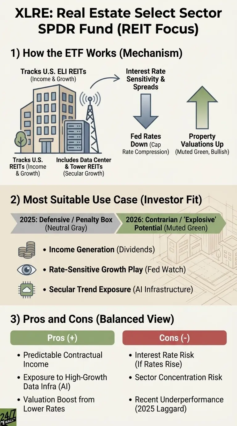 Real estate ETF poised for breakout as Treasury yields drop and cap ...