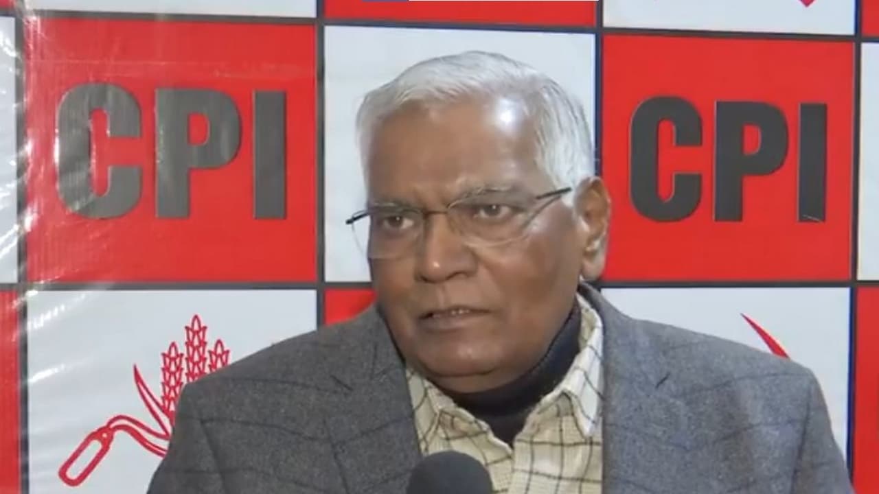 RSS never agreed with Constitution: D Raja on 'Hindu nation' remark