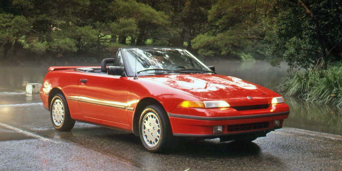 View photos of the 1990 Mercury Capri XR2, Ford's forgotten Miata-fighter