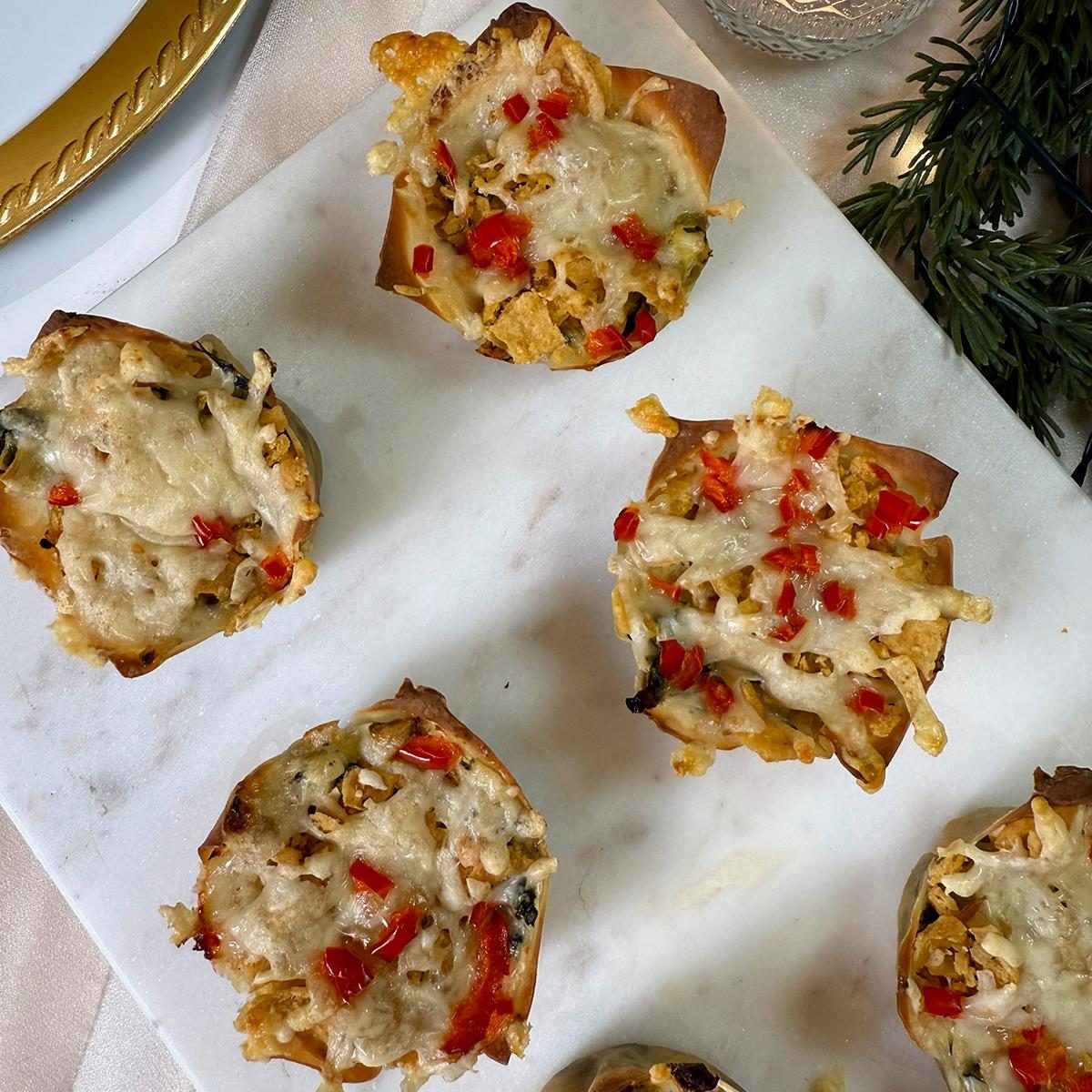 Elise Jesse’s spinach dip bites