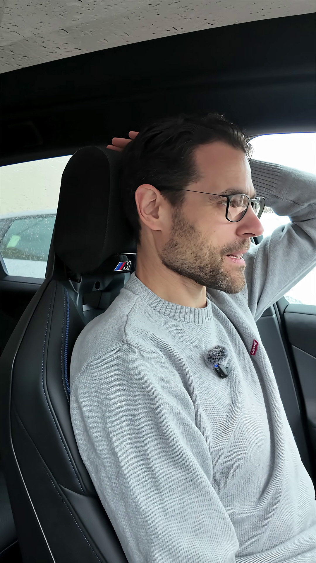 BMW iX3 Head Restraints Uses Screen Controls