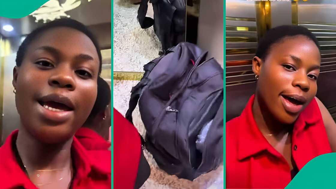 Nigerian lady cries out after getting trapped in client’s elevator ...