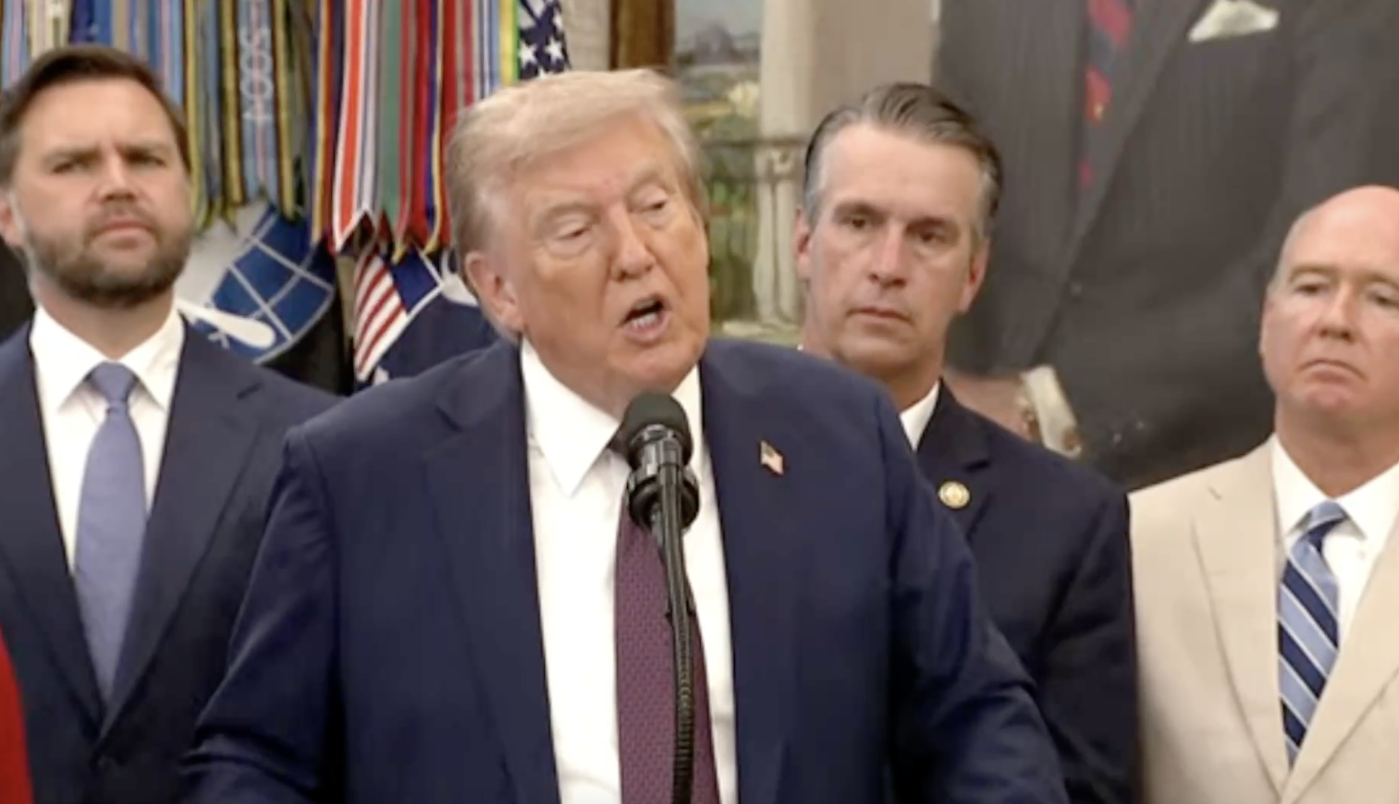 'The stock market needs the tariffs': Trump creates his own reality in ...