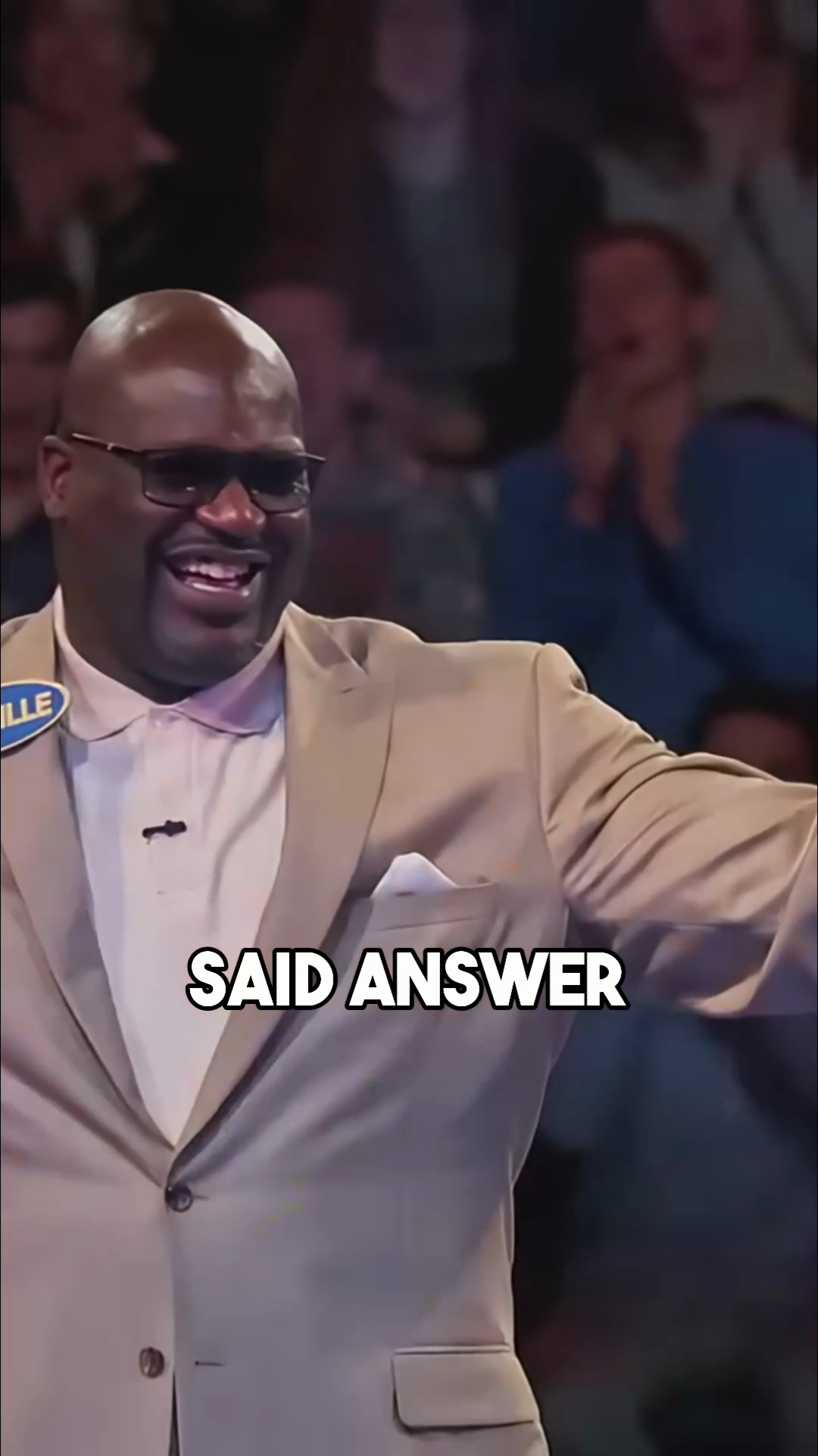 Shaq sends Steve Harvey on a BBQ rant on Celebrity Family Feud
