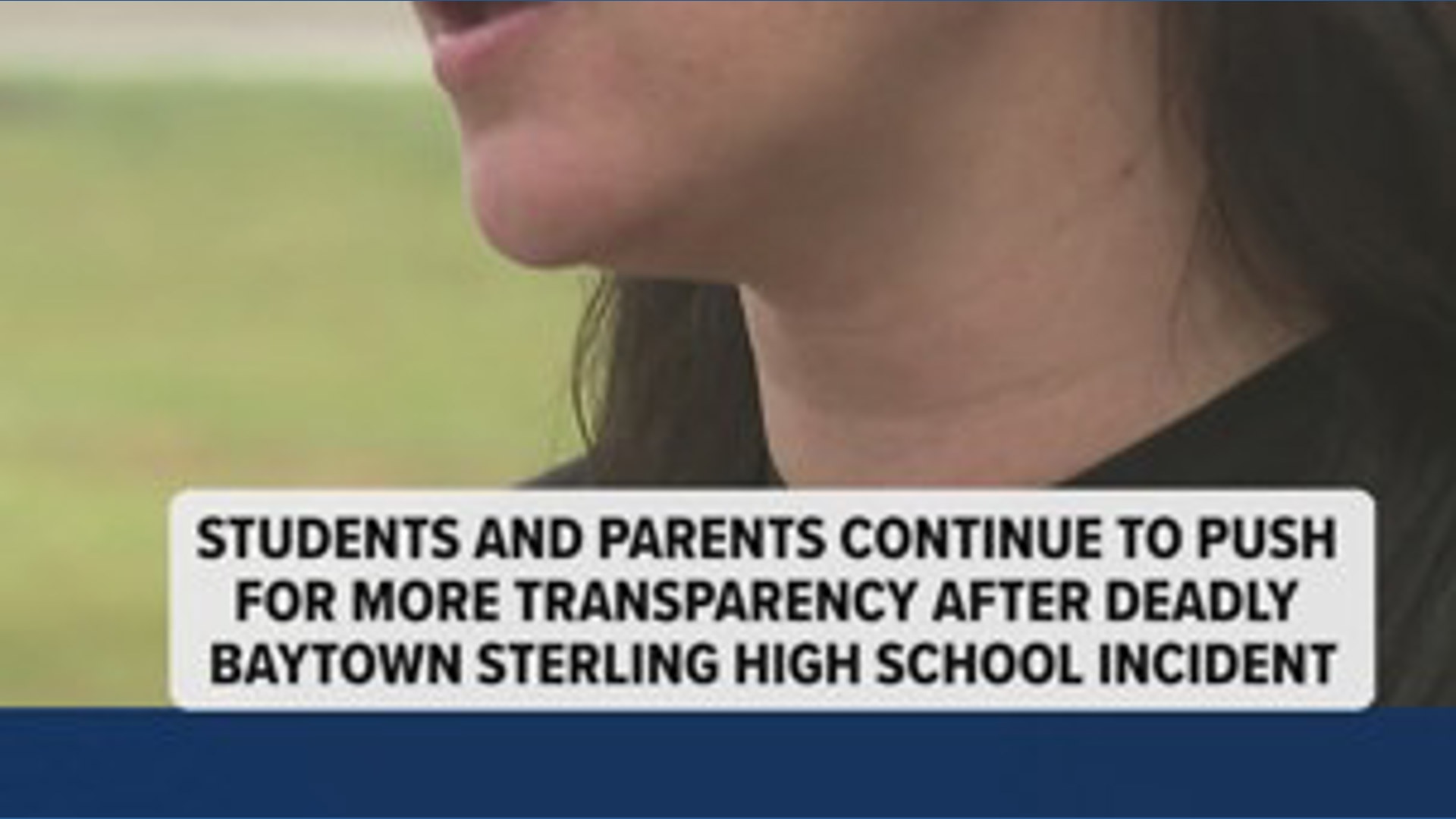 Push for more transparency after deadly Baytown Sterling High School ...