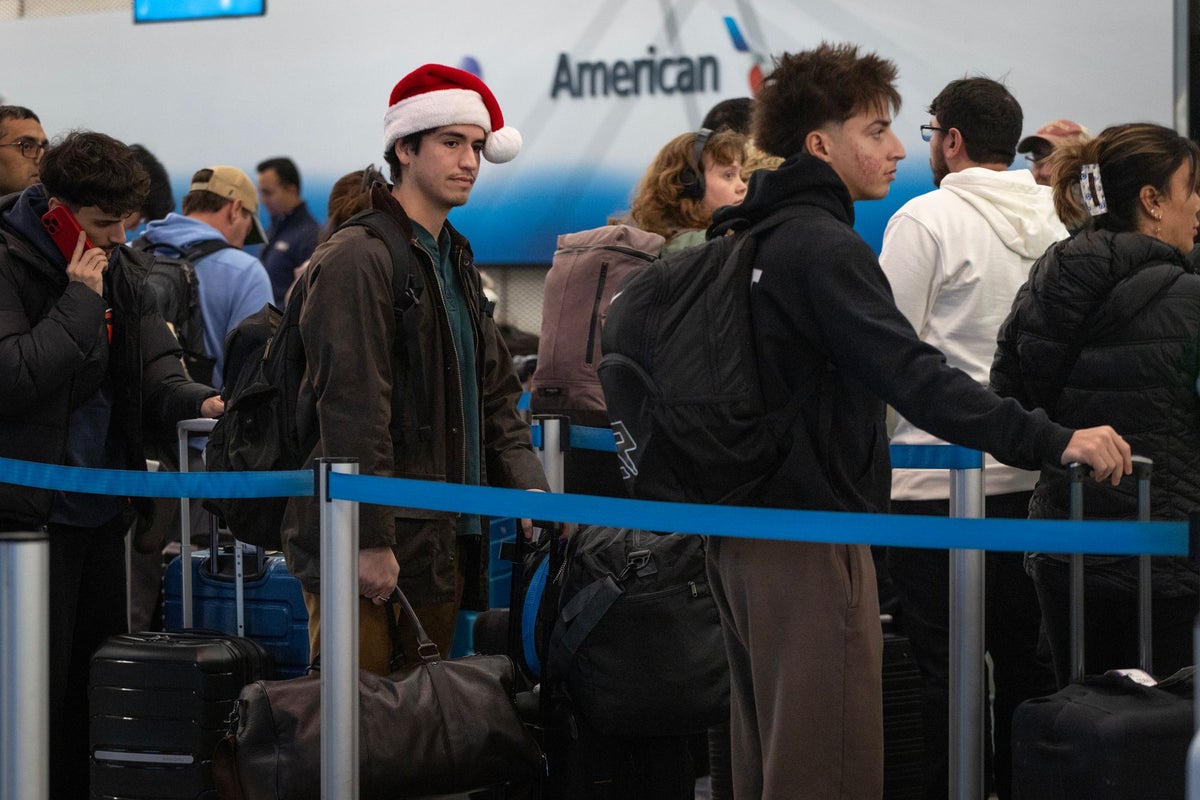 These states will get a white Christmas or a travel headache