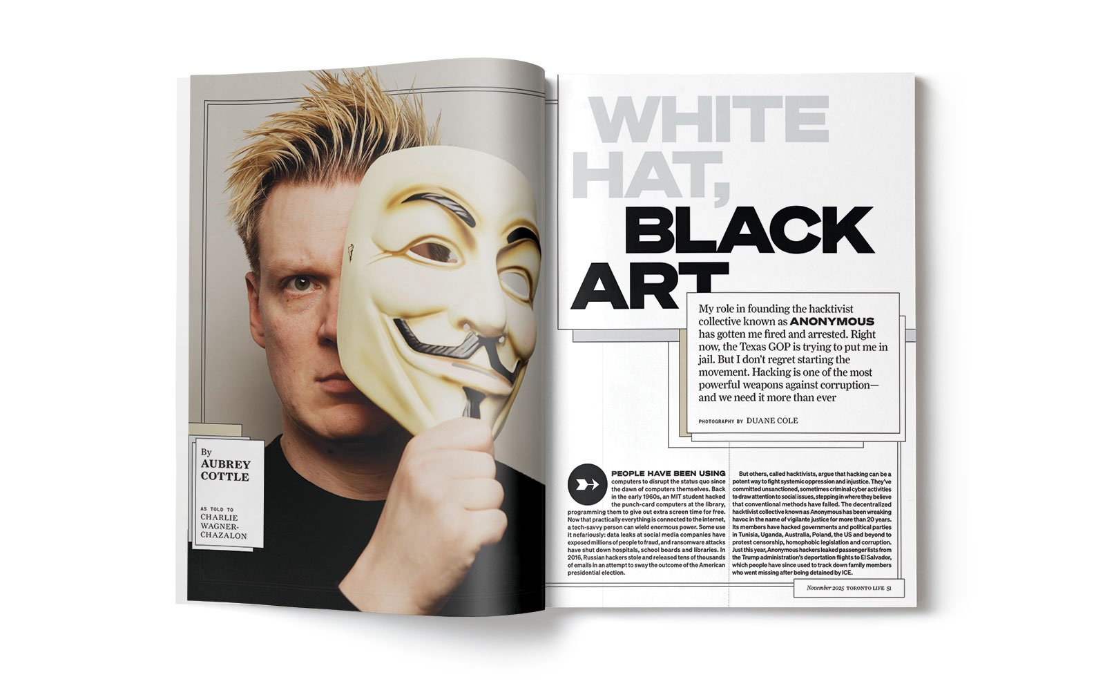 What Toronto Life readers loved and loathed in our November issue