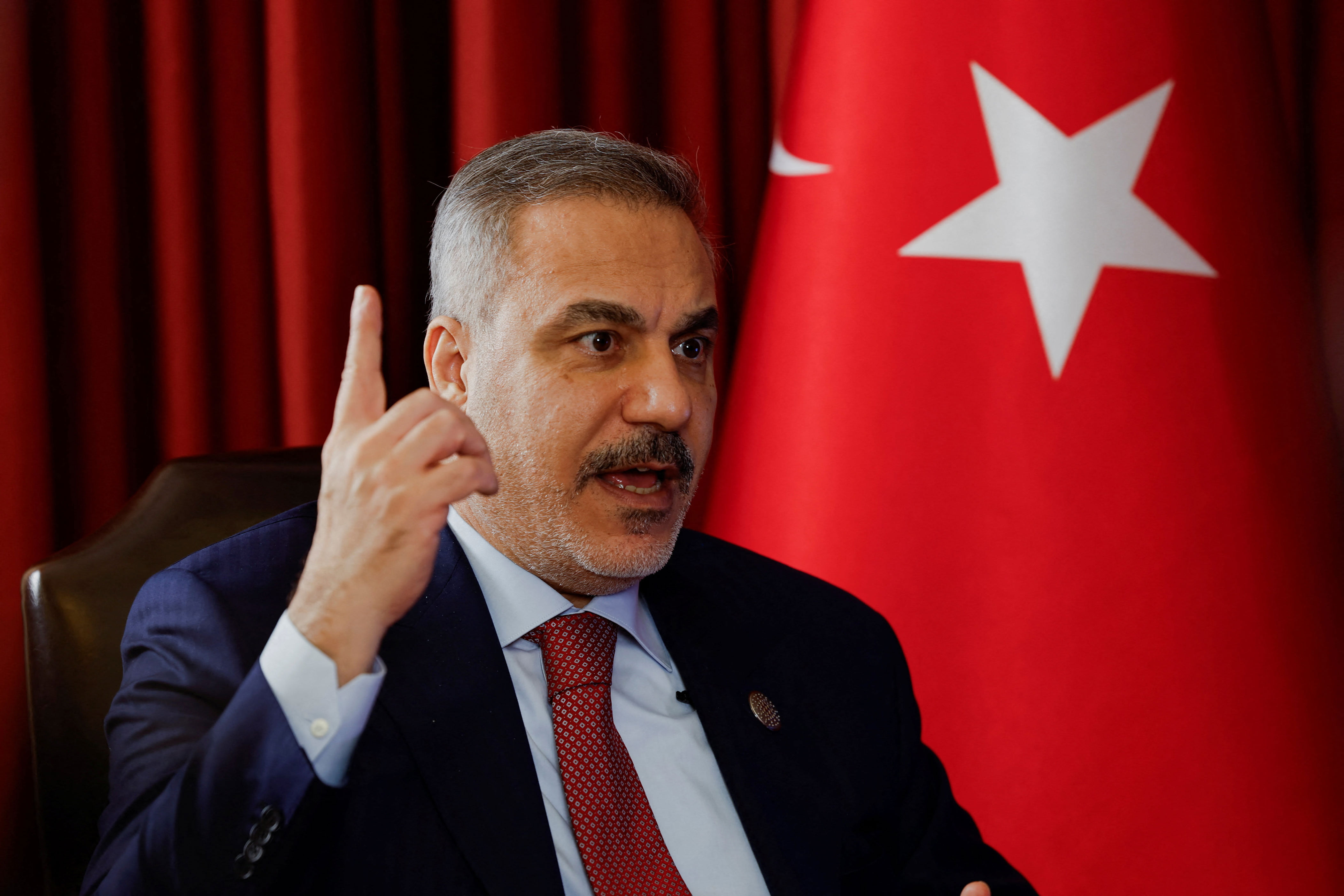 Kurdish-led SDF cooperating with Israel in Syria, Turkish FM Hakan ...