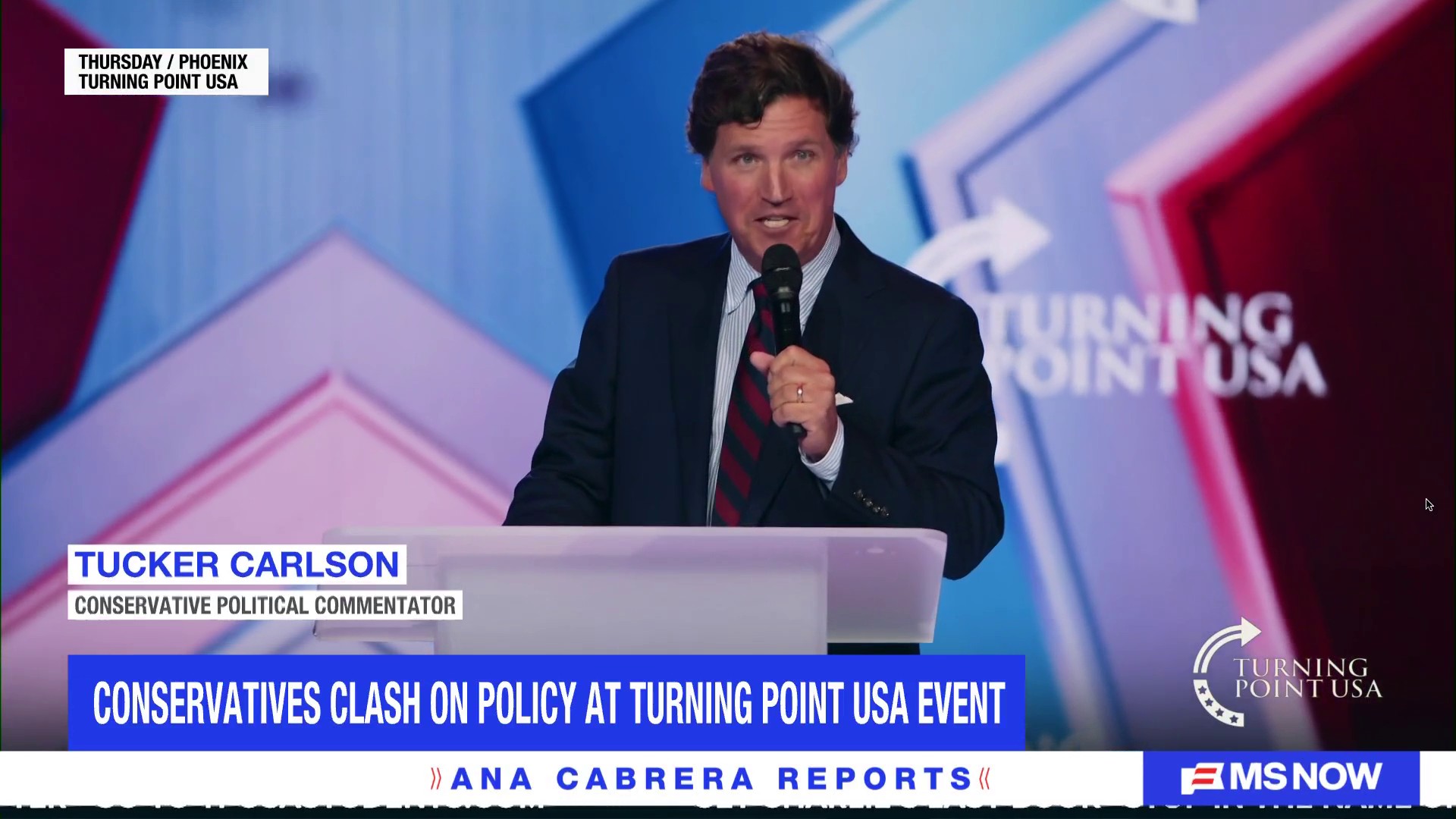 MAGA leaders call each other out by name at conservative conference