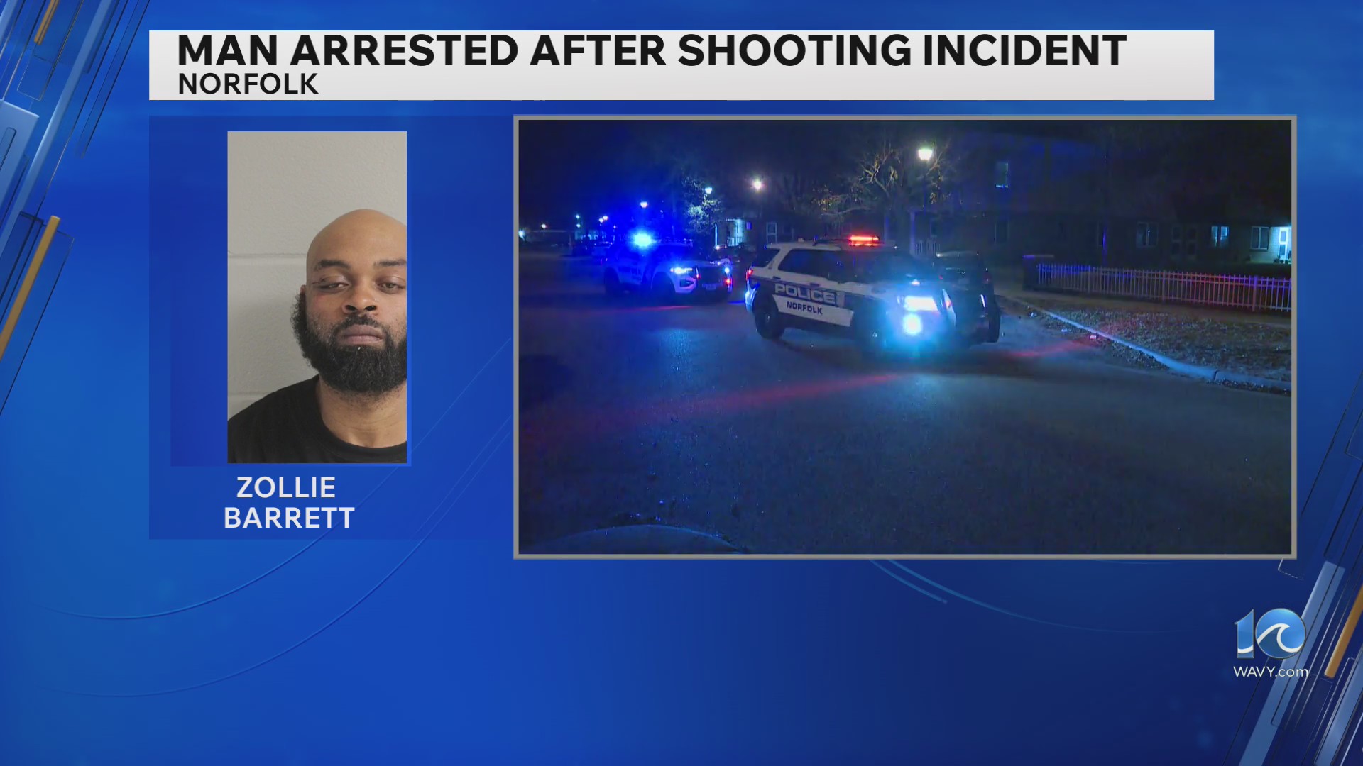 Man charged after woman grazed by bullet in Norfolk home