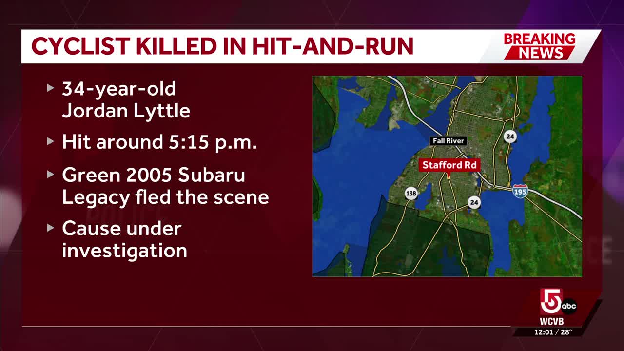 Cyclist dies after being struck by hit-and-run driver