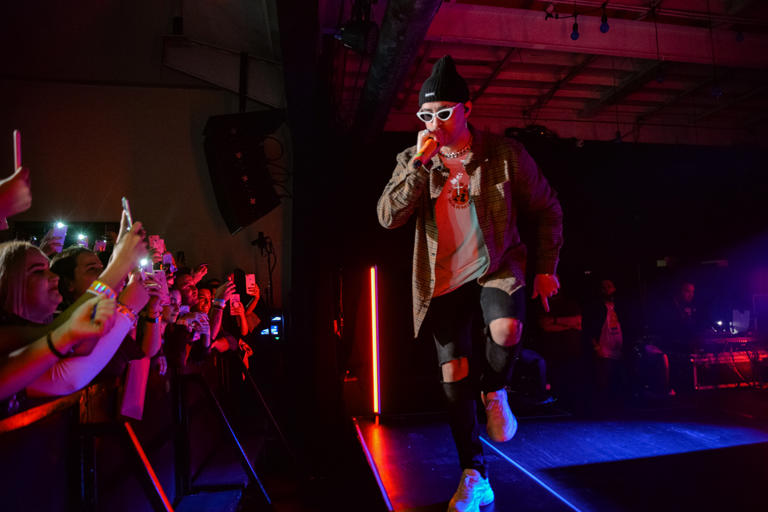 Style evolution: Bad Bunny trades ripped skinnies for designer denim