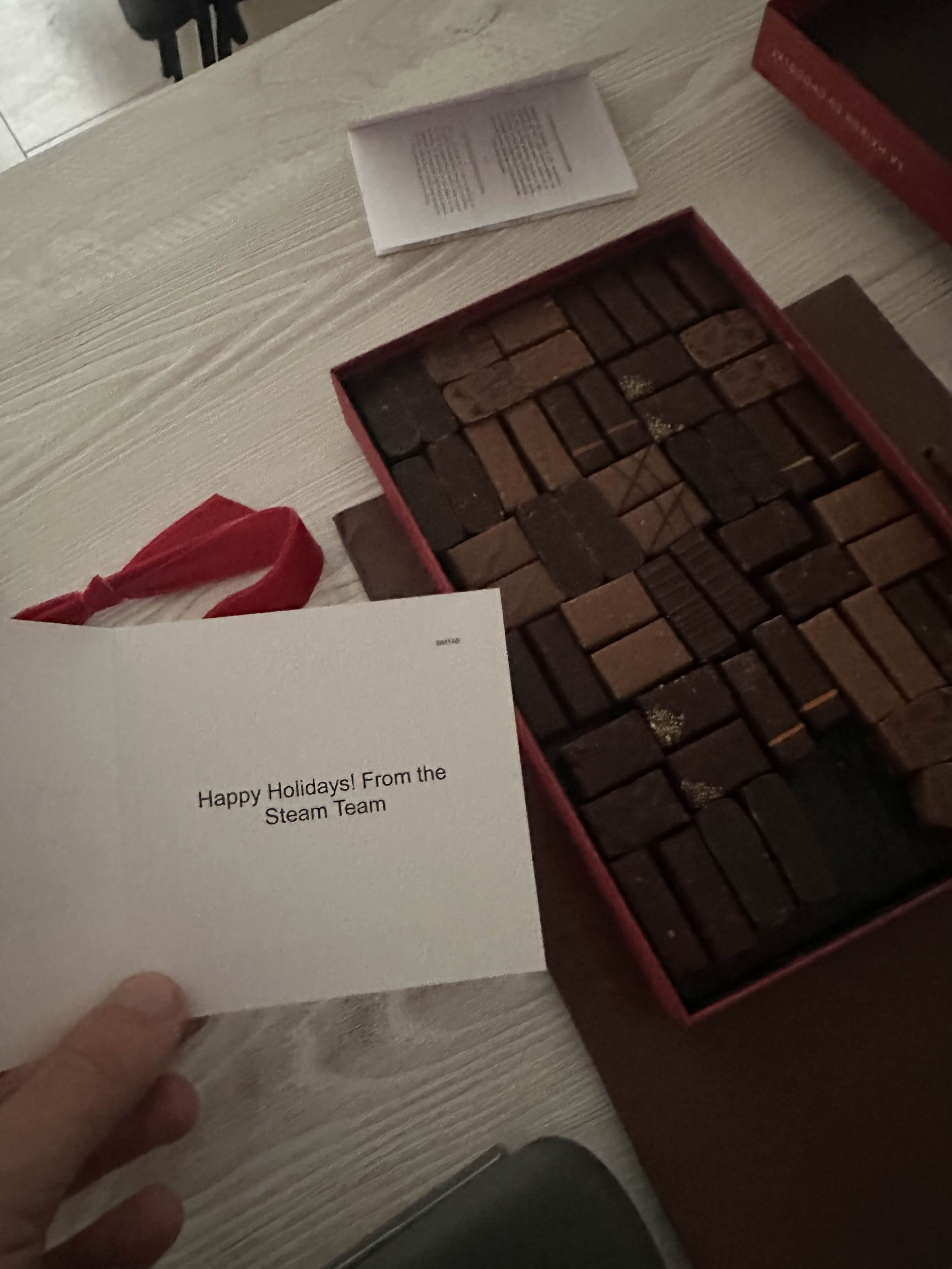 Desenvolvedores de jogos indie ganham chocolate francês de luxo da Valve