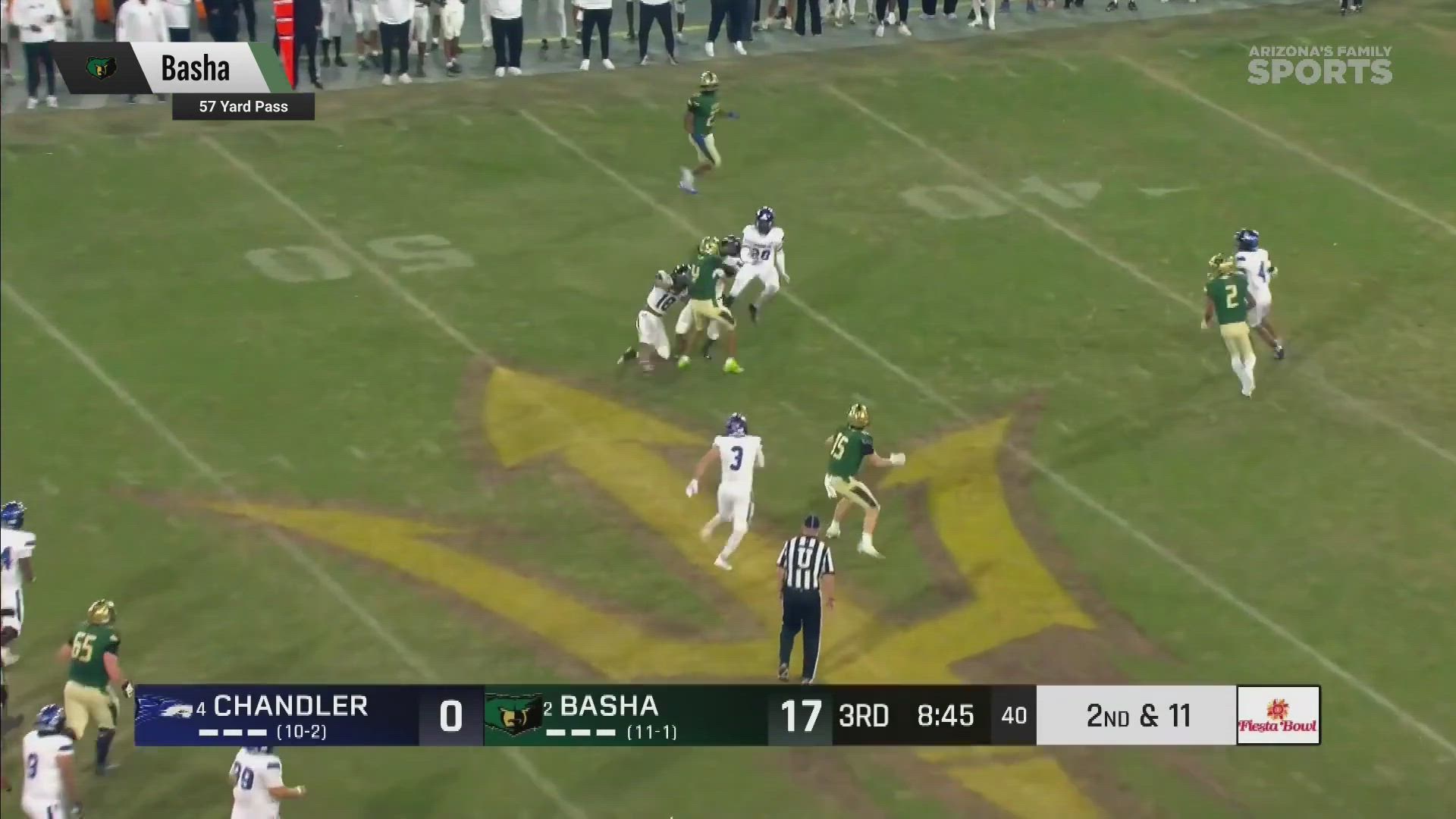 Chandler vs Basha football highlights 12-6-2025