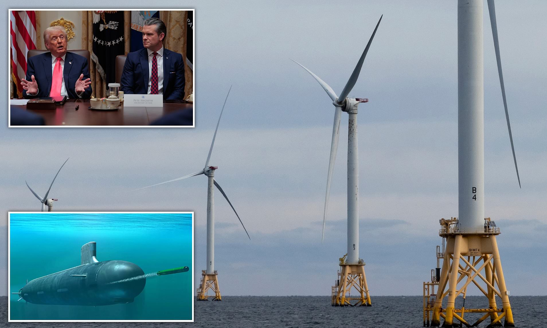 Trump abruptly shuts down wind projects over mysterious 'national ...