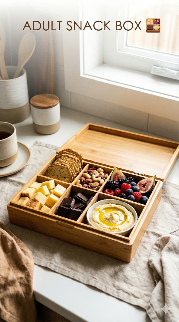 Kitchen shorts episode 1 - adult snack box, bento style