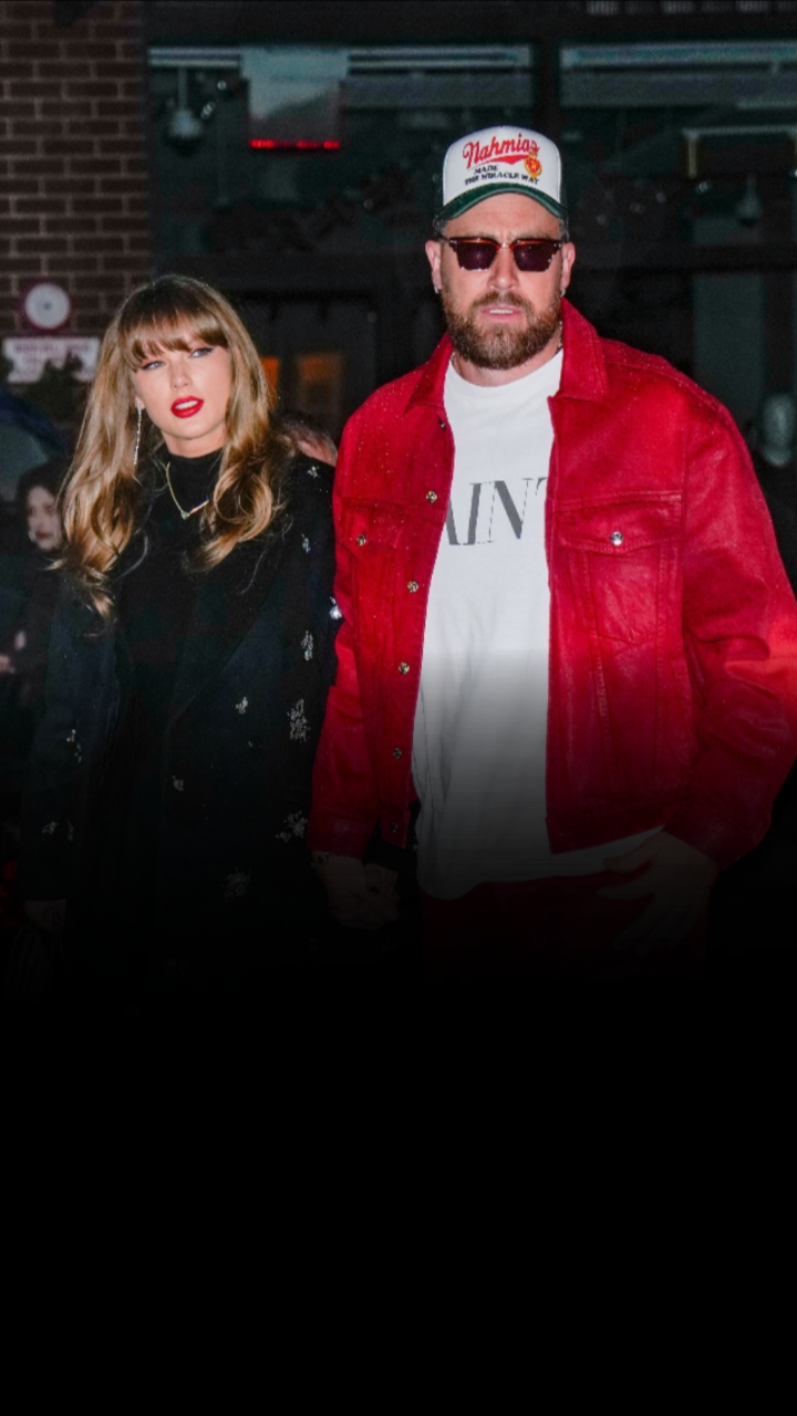 Taylor Swift performs auntie duties at Travis Kelce's football game: Watch