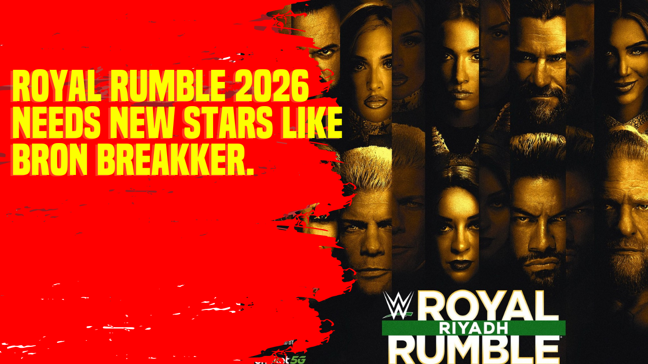 Royal Rumble 2026 needs new stars like Bron Breakker. #RoyalRumble # ...