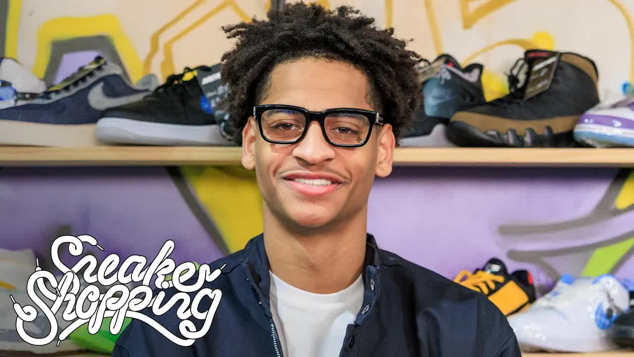 Kiyan Anthony goes sneaker shopping with Complex